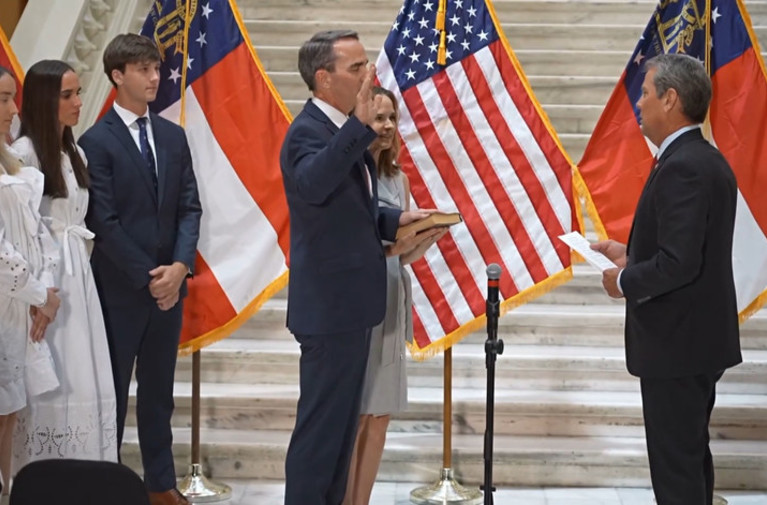 '35 Years Later, I'm Standing Before You': Judge Benjamin Land Sworn In as Justice| Law.com