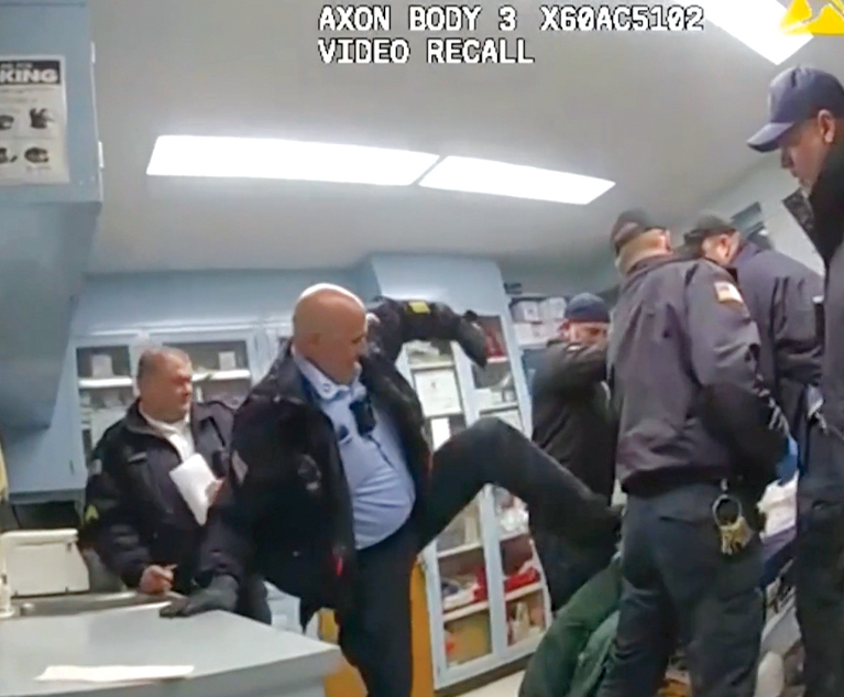 Murder, Manslaughter Indictments Handed Up in Correction Officers' Beating of Inmate| Law.com