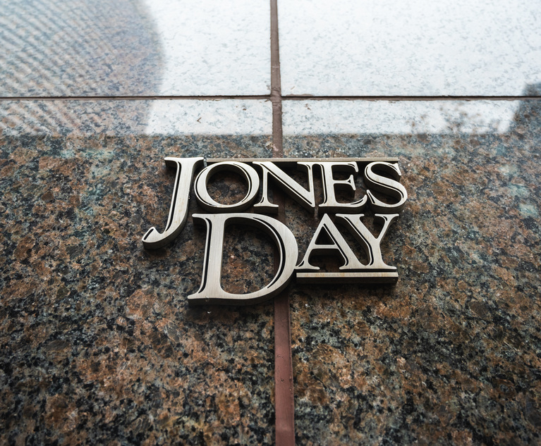 Jones Day Settles Dad Bias Lawsuit| Law.com