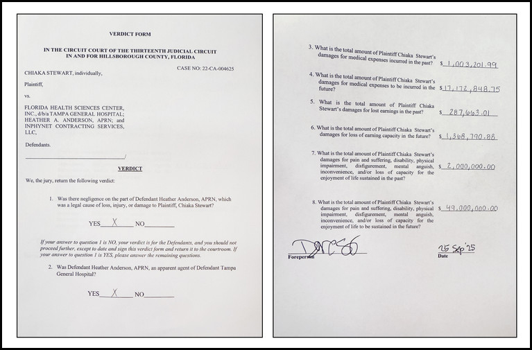 Florida Jury Awards $71M, But Statutory Cap Threatens Payout| Law.com