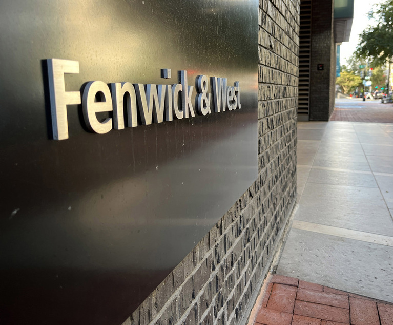 Fenwick & West Opens Boston Office With Three Partners From Cooley| Law.com